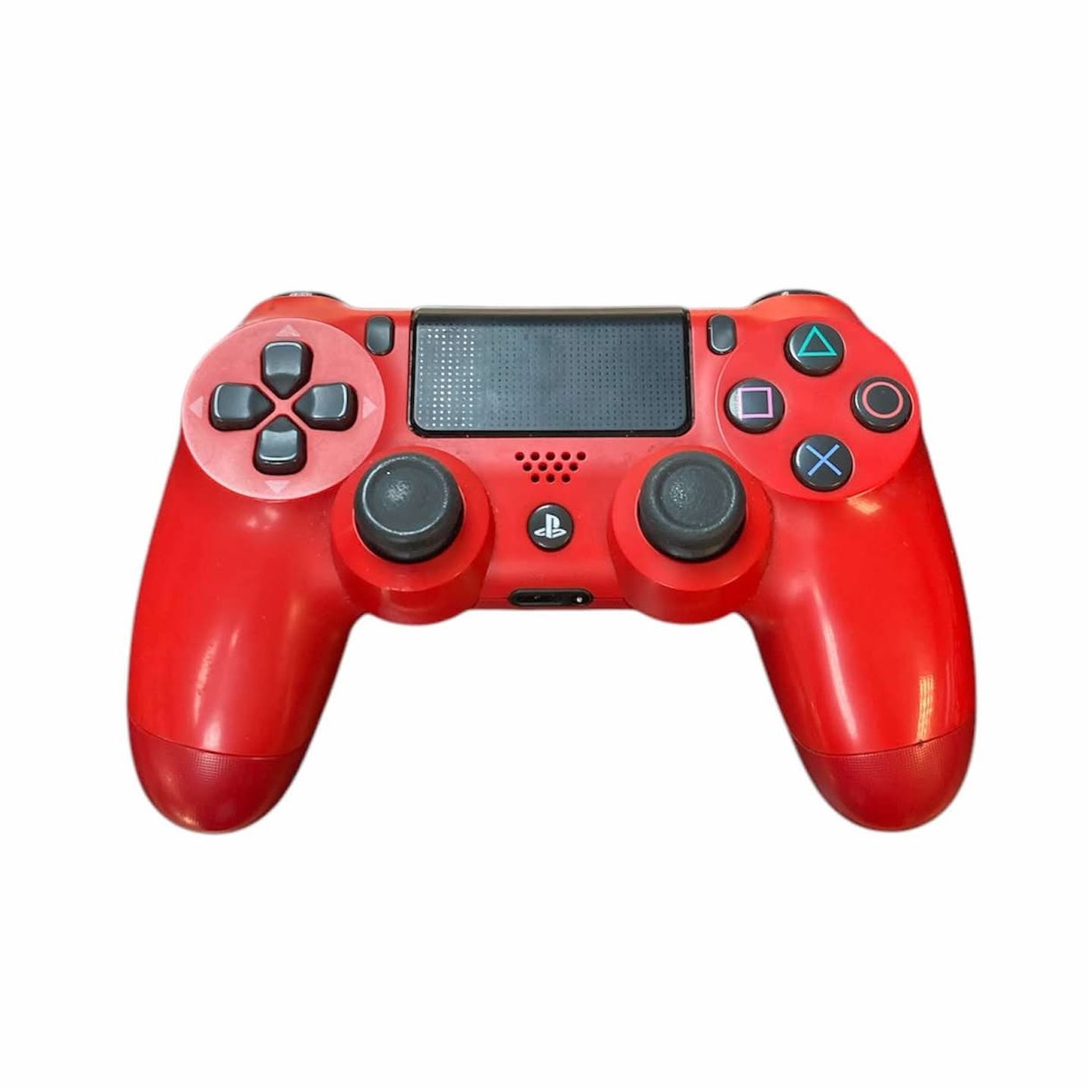 Used PS4 Official Dual Shock 4 Red Controller - Own4Less